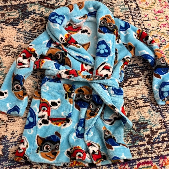 Bath, Skin & Hair | Kids Blue Cartoon Character Robe | Poshmark